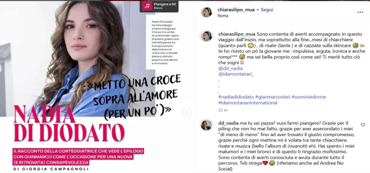 Nadia Di Donato spiazzata dallo staff di UeD: che è successo